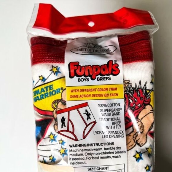 Fruit of the Loom | Bottoms | Hulk Hogan Wwf Wrestling 991 Vintage 3 ...